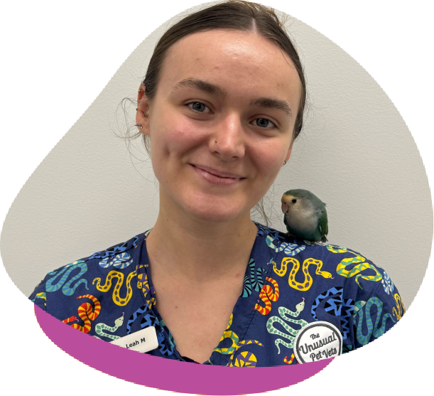 Vet Nurse, Leah - The Unusual Pet Vets